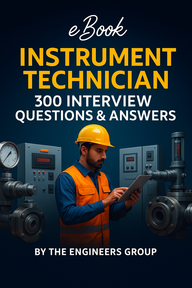 Instrument Technician 300 Interview Questions & Answers — ( English ...